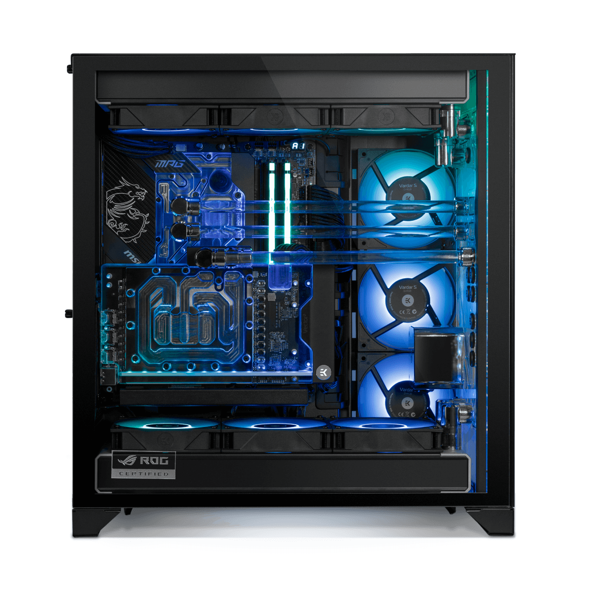 NVIDIA RTX 4090 Intel i9-14900K Custom Water-Cooled Gaming PC – Fluidgaming
