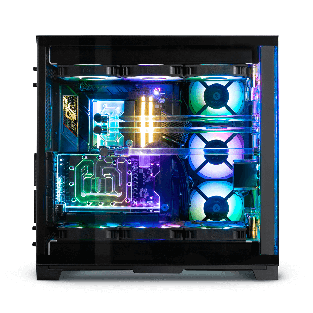 NVIDIA RTX 4080 SUPER Liquid-Cooled Gaming PC - EK CONQUEROR – Fluidgaming