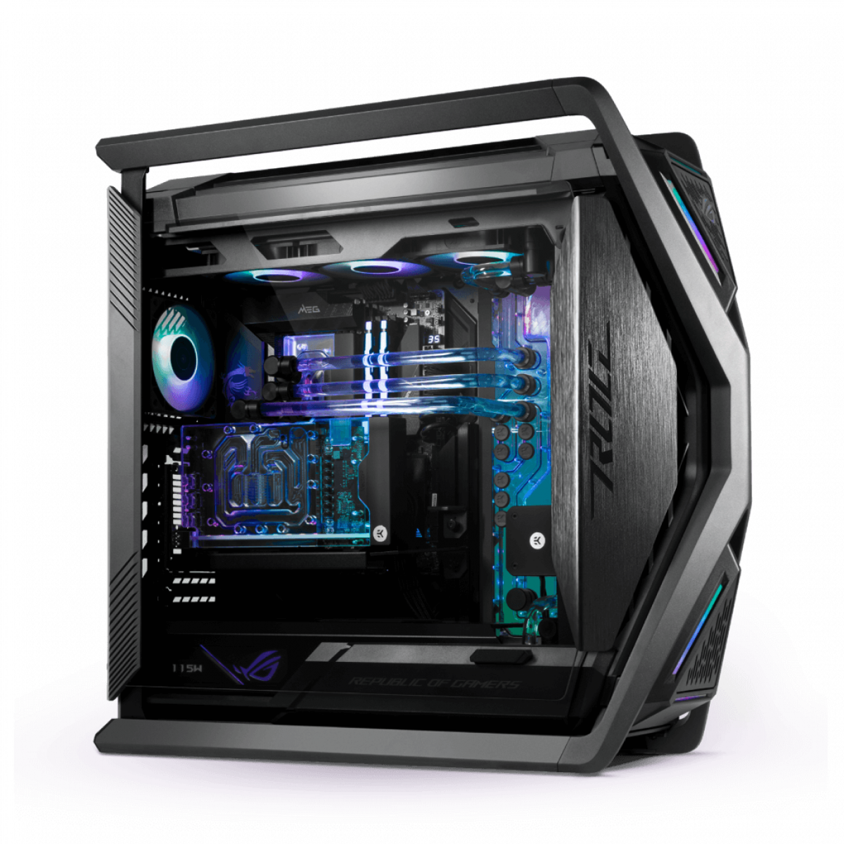 TITAN LIQUID-COOLED RTX 4090 GAMING PC ROG HYPERION – Fluidgaming