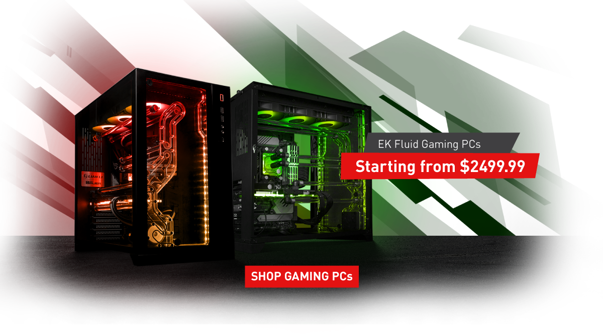 Water Cooled PCs - Custom Built EK Fluid Gaming PCs – Fluidgaming